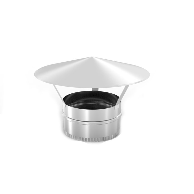 Kit cos de fum din inox, 6 m, diametru 160 mm, suspendat | Prompt Service